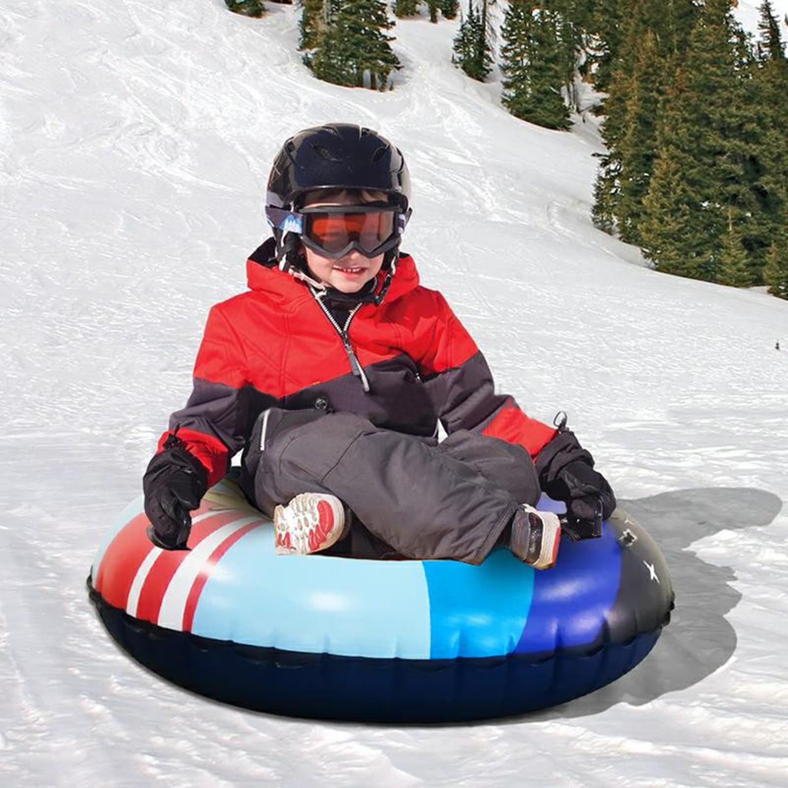 PVC Rocket inflatable snow sled tube slide adults ... – Vicedeal