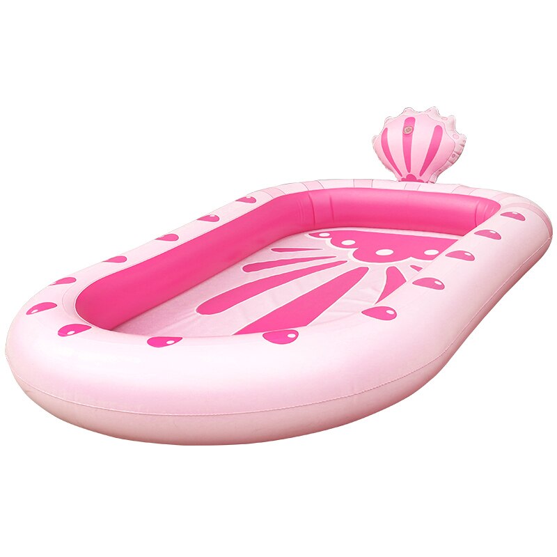 Swimming Pool Kids Inflatable Bathing Water Splash... – Grandado