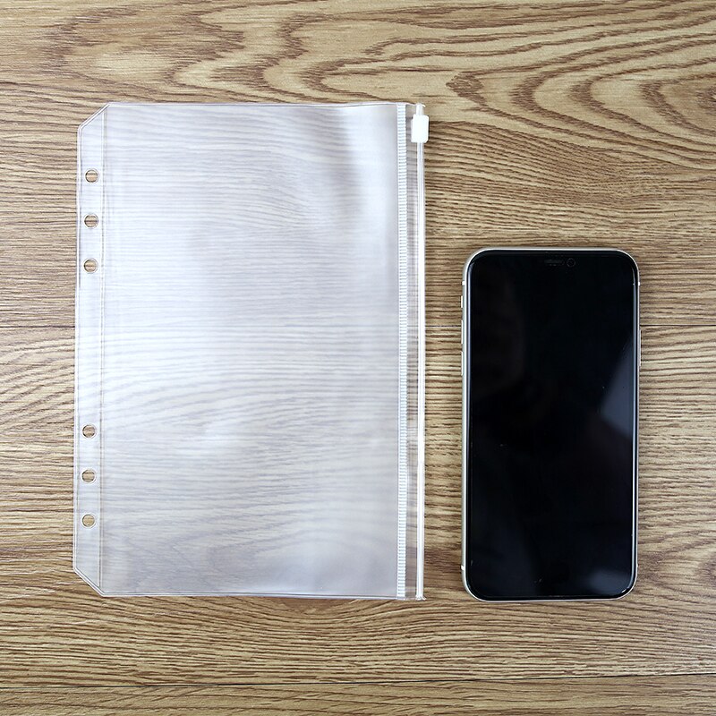 Fromthenon A6A5 Spiral Notebook Pvc Zipper Bag 6 H... – Grandado