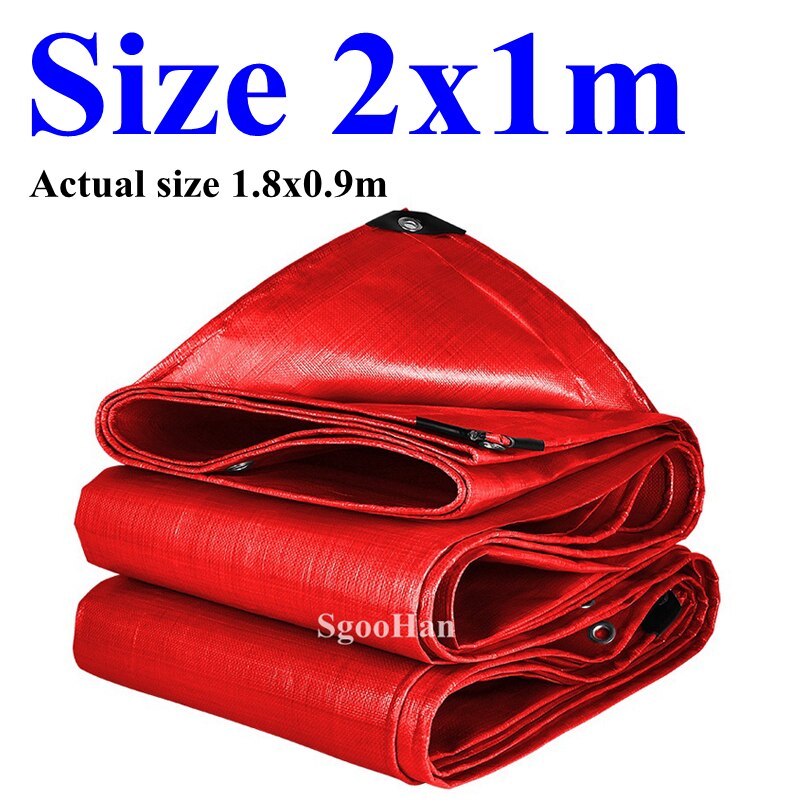 Rode Pe Regendicht Doek Dekzeil Outdoor Luifel Sha... – Grandado