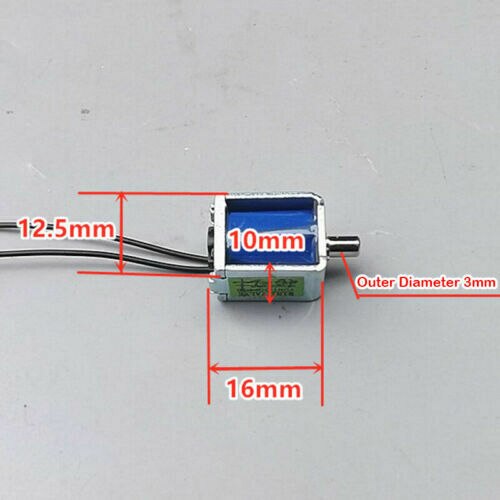 DC 3V 4.5V 5V Electric Normally open Micro solenoi... – Grandado