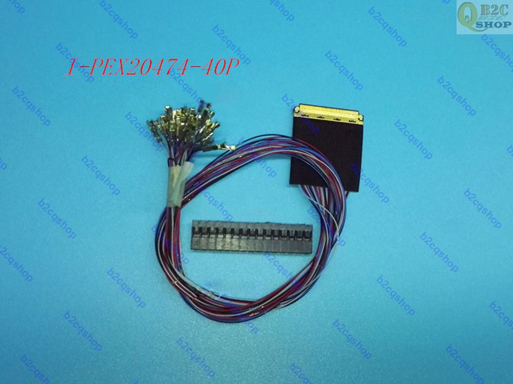 Full wire LCD LVDS cable EDP I-PEX 20474-40P 40 pi... – Grandado