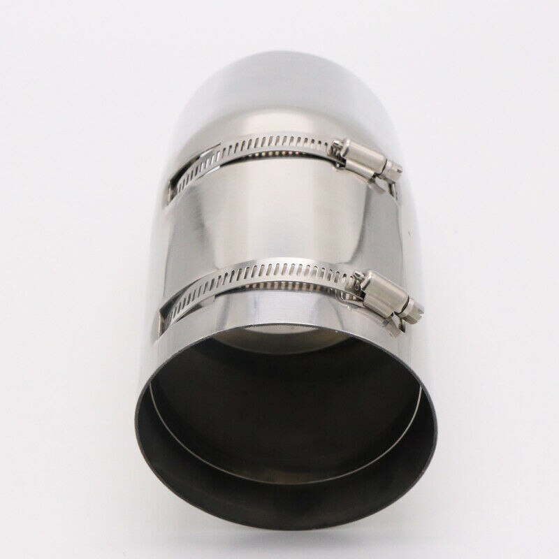Stainless Steel Rear Exhaust Muffler Pipe Moulding Cover Trim for ...