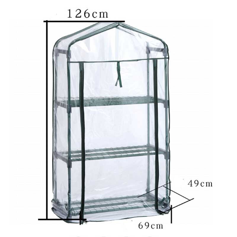 Garden Shed Cover PVC Garden Greenhouse Plants Cov... – Grandado
