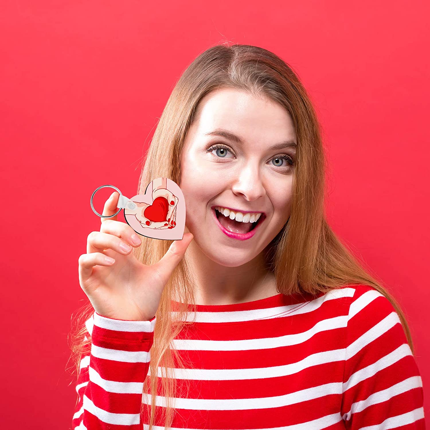 36Pcs Hart Huis Bone Vierkante Lege Board Sleutelh... – Vicedeal