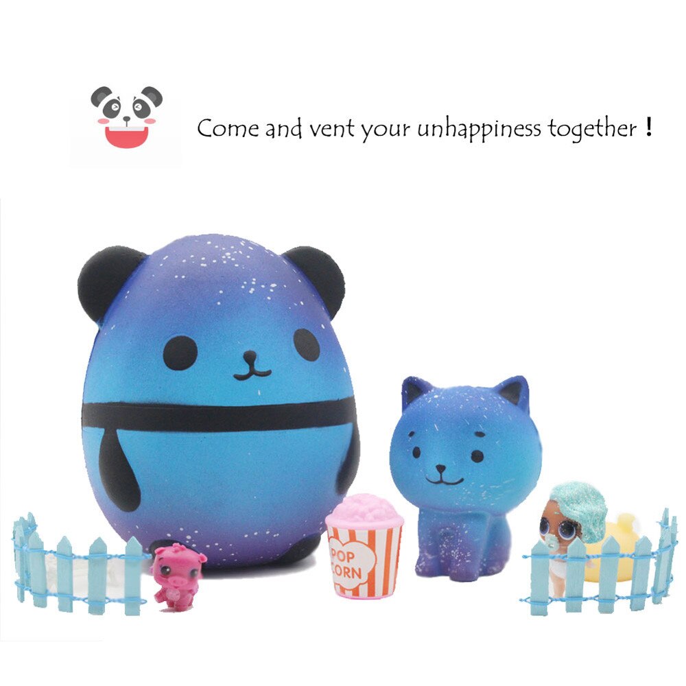 Jumbo Galaxy Panda Squishy Slow Rising Kids Toys C... – Grandado