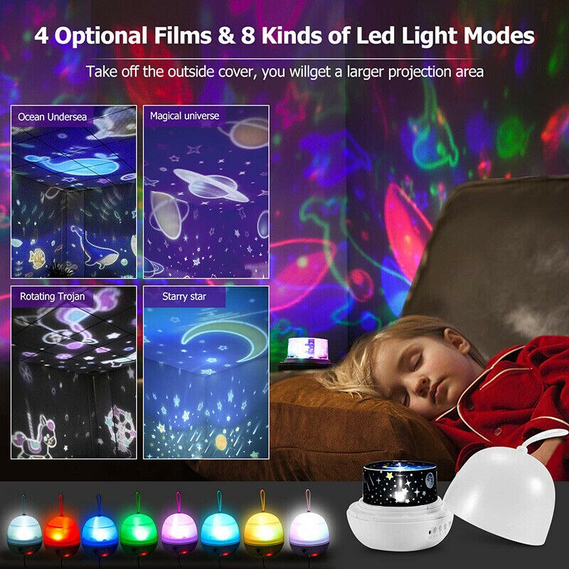Starry Sky Night Light Fairy Stars Magic Projectin... – Grandado