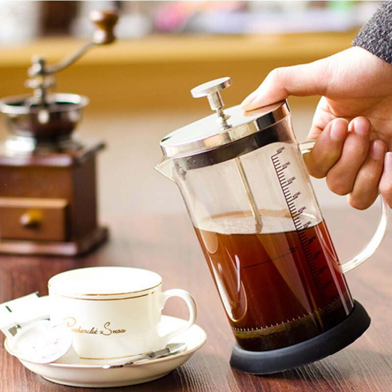 Coffee Maker French Hand Press 350ML 600ML Cafetei... – Grandado