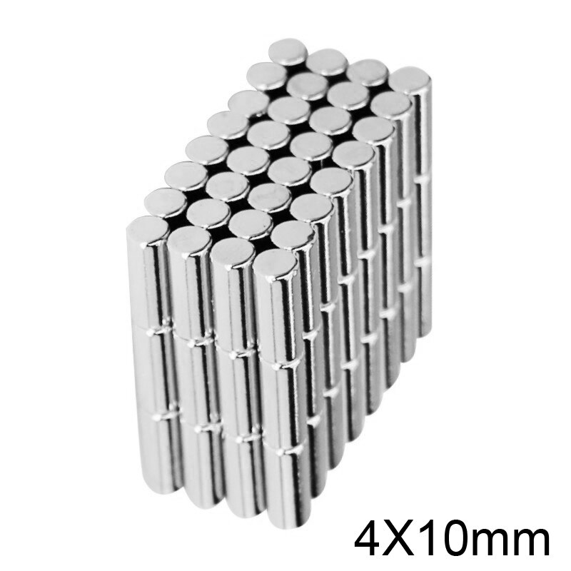 Imán de cilindro raro tierra fuerte de 4x10mm, ima... – Grandado