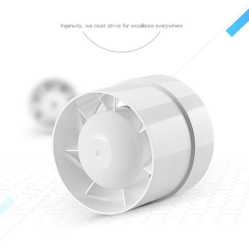 220V 4" Silent Wall Extractor Exhaust Ventilation ... – Grandado