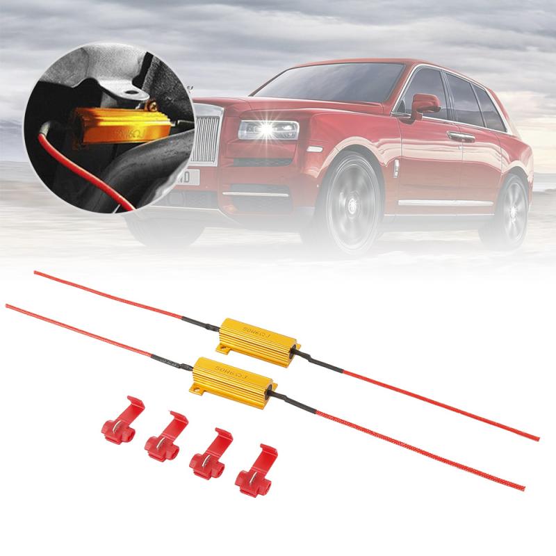 50W Load Resistor Car LED Decoder T10 12V 2Pcs Car... – Vicedeal