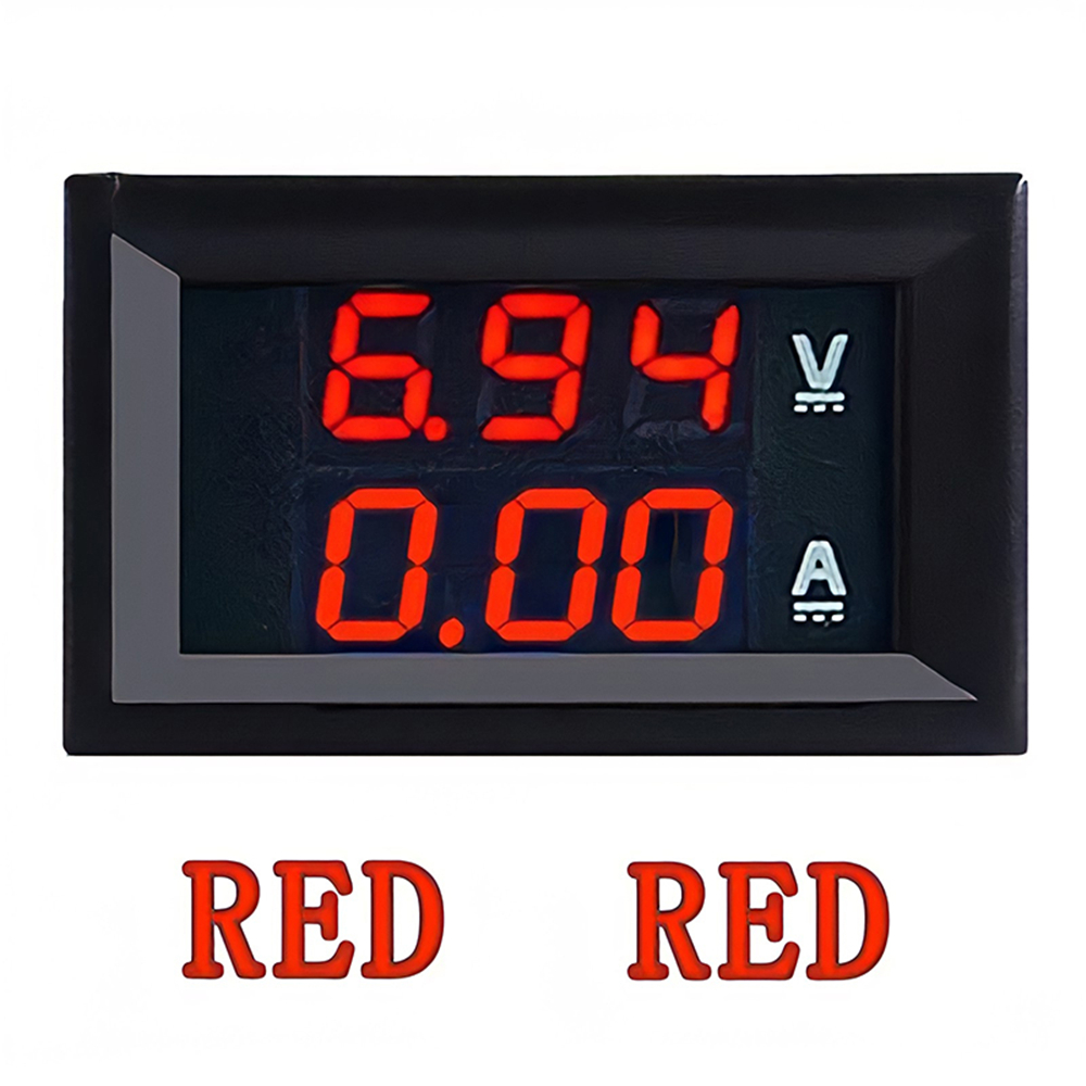 DC 0-100V 10A Digital Voltmeter Ammeter Dual Displ... – Grandado