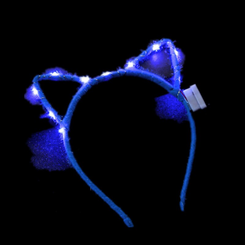 1PC Led Ear Cat Shaped LED Headbands Party Light U... – Grandado