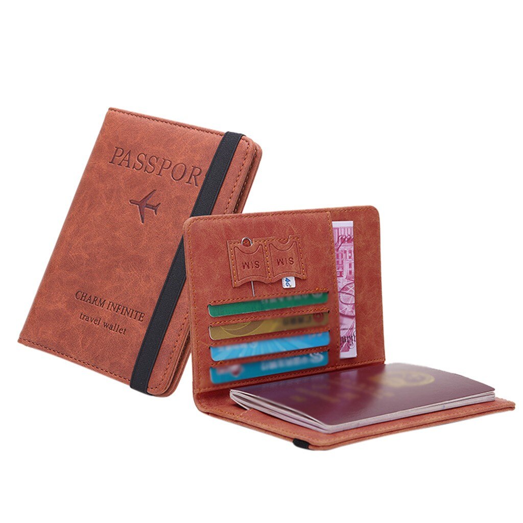 Travel Pouch Passport Wallet Card Ticket Holder Or... – Grandado