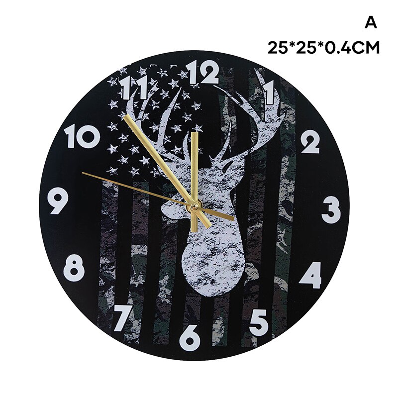 Nordic Retro Wooden Wall Clock Corridor Living Roo... – Vicedeal