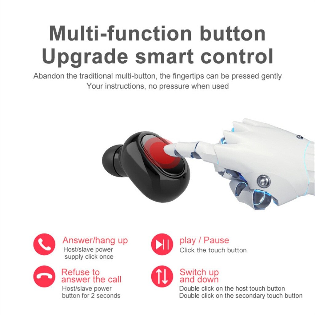 #H30 L21 True HIFI Wireless Bluetooth 5.0 Headset ... – Vicedeal