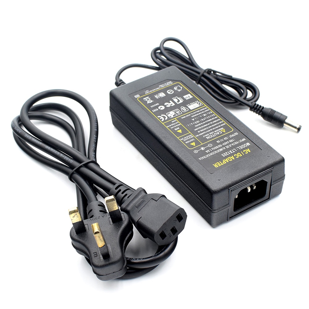 12V Power Adapter DC12V Universal Adapter 10A AC 1... – Grandado
