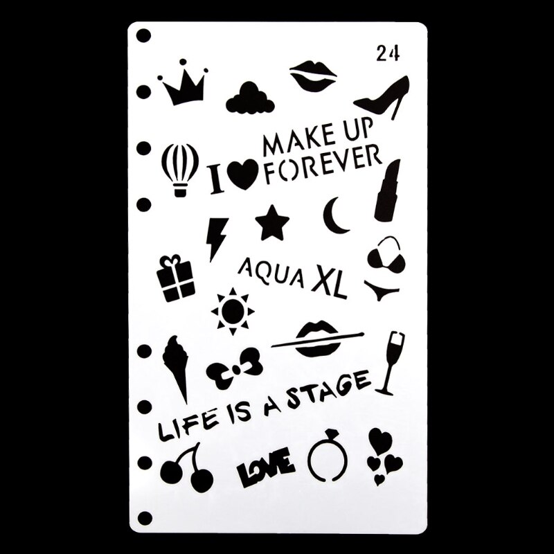 DIY Craft Drawing Template Rulers Stencil Drawing ... – Vicedeal