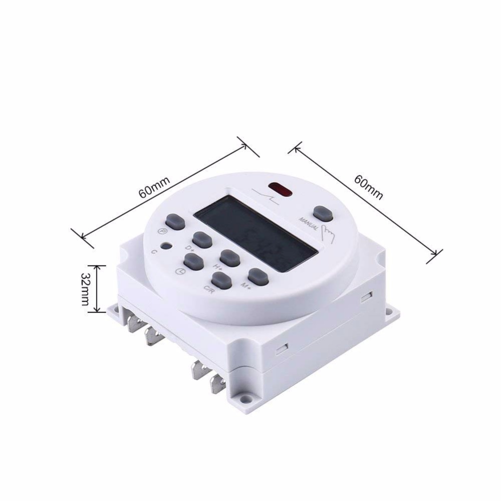 CN101 AC110V Digital Round LCD Power Programmable ... – Vicedeal