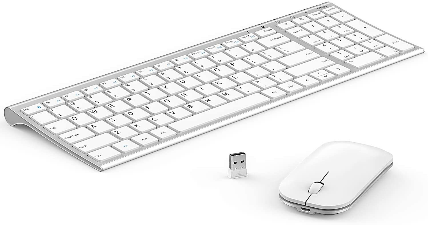 Seenda Oplaadbare Toetsenbord En Muis Set Met Numm... – Vicedeal
