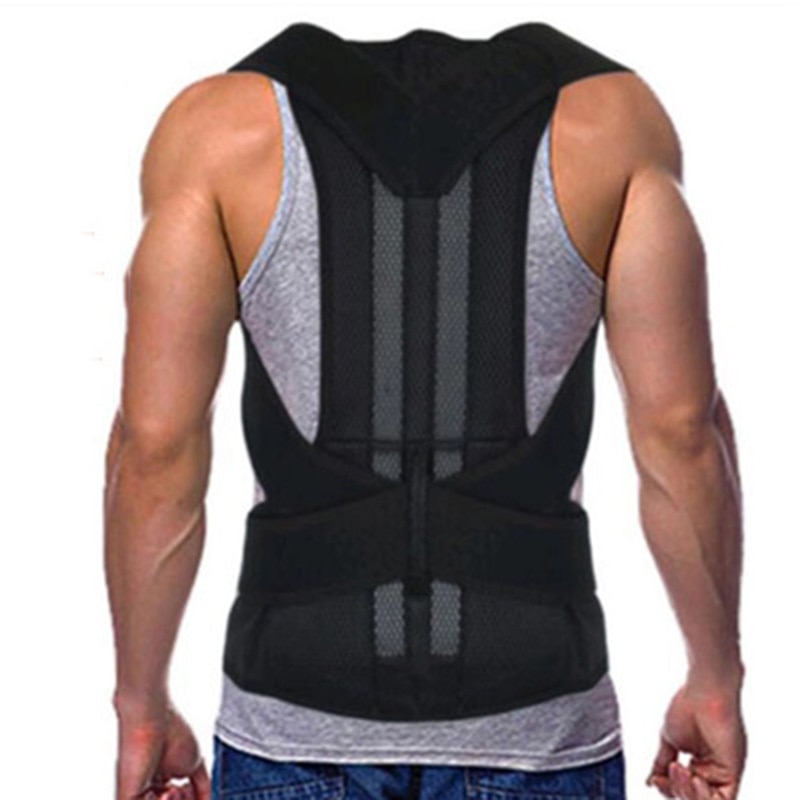 Corrector postura espalda ajustable, columna verte... – Grandado