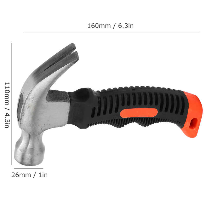 Mini Hammer Nail Claw Hammers Ergonomic Handle Sma... – Grandado