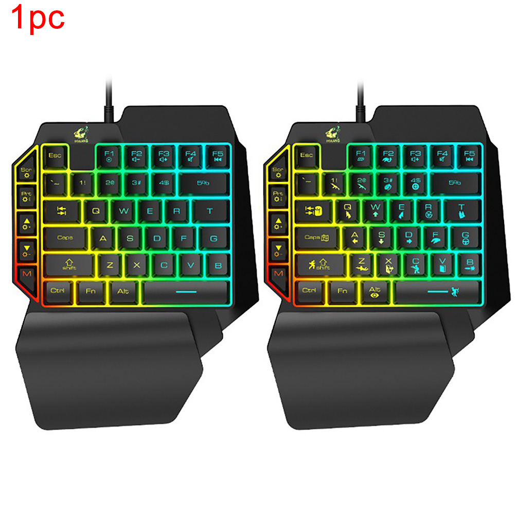 One-handed Ergonomic Universal Laptops Wired USB G... – Grandado