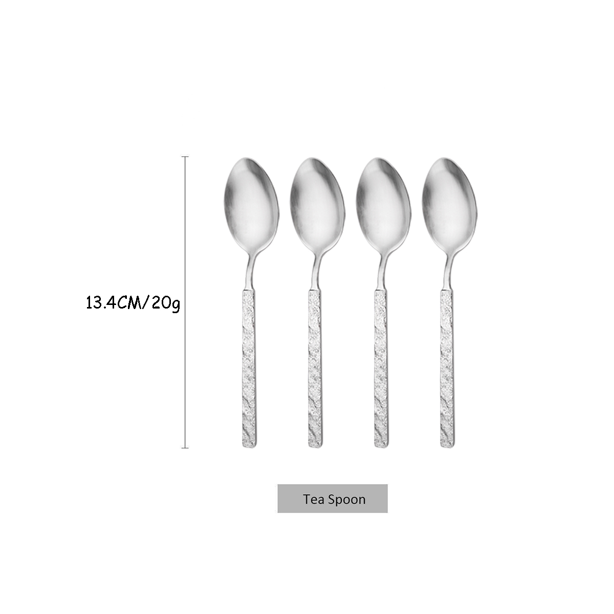 304 Stainless Steel Tableware Flatware Matte Vinta... – Grandado