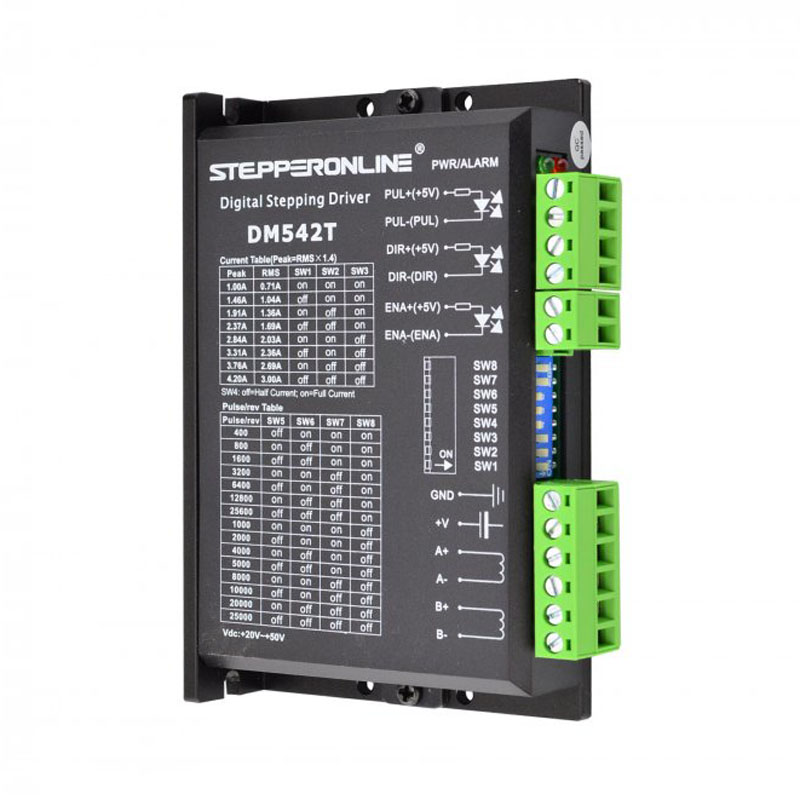 Digital Stepper motor Driver 20-50VDC DM542T Nema2... – Grandado