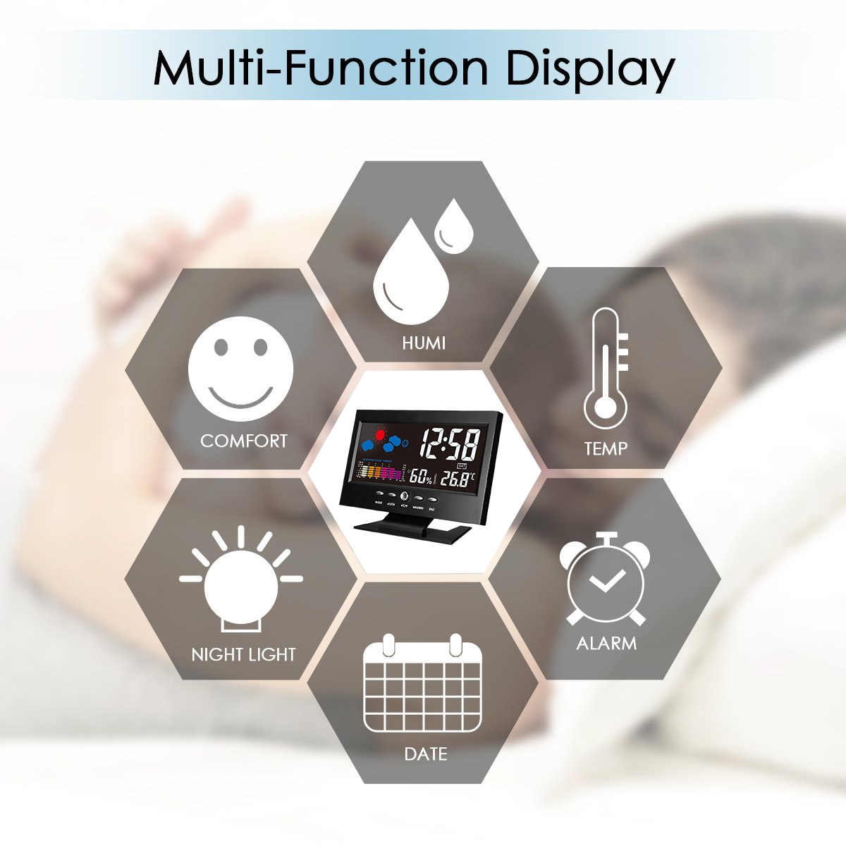 Weather Station Car Thermometer LCD Color Screen I... – Vicedeal