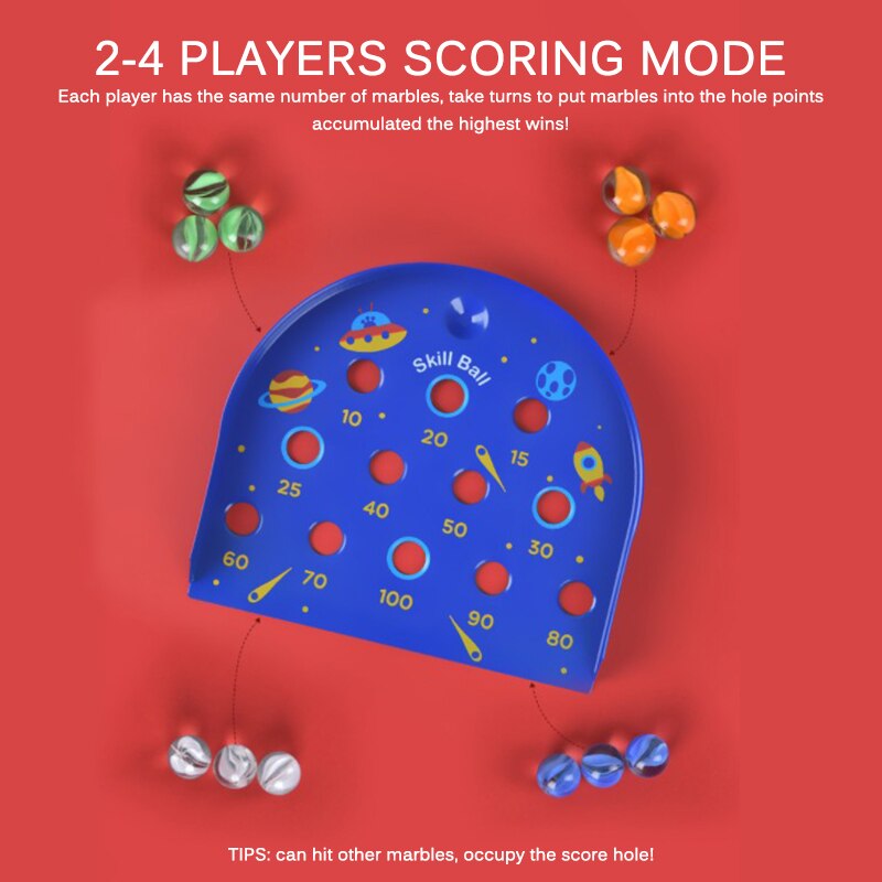 Space Marbles Toys For Kids Desktop Puzzle Skill B... – Grandado