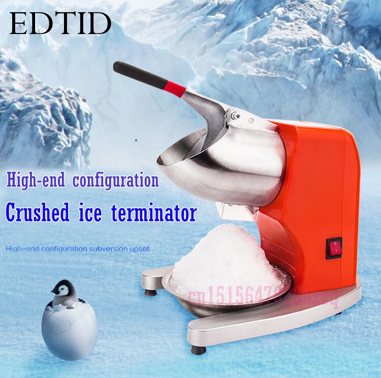 EDTID electric commercial cube ice crusher shaver ... – Vicedeal