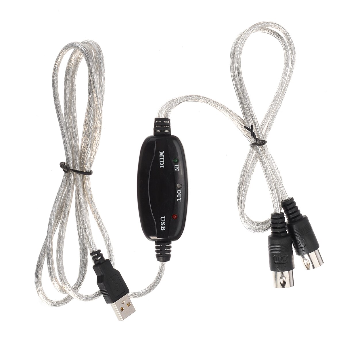 Usb in-out midi gränssnittskabel omvandlare pc til... – Grandado