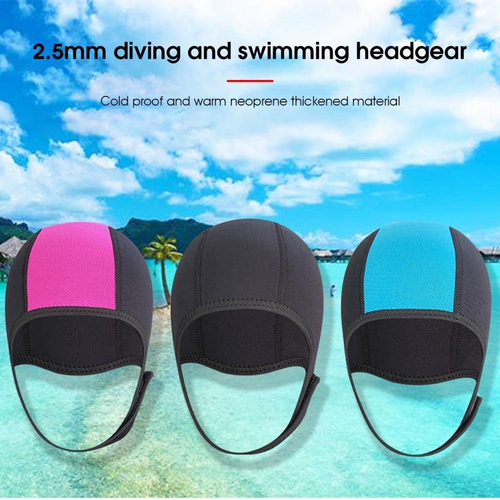 2.5mm Unisex Diving Cap Comfortable Keep Warm High... – Vicedeal