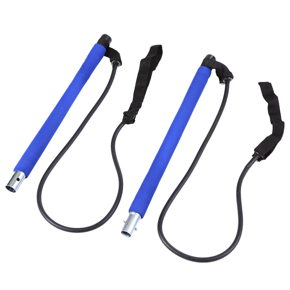 Portable Pilates Bar Kit Resistance Band Muscle To... – Grandado