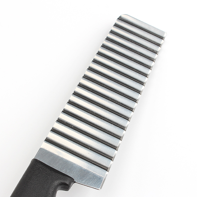 Potato French Fry Cutter Stainless Steel Serrated Blade Easy Slicing ...