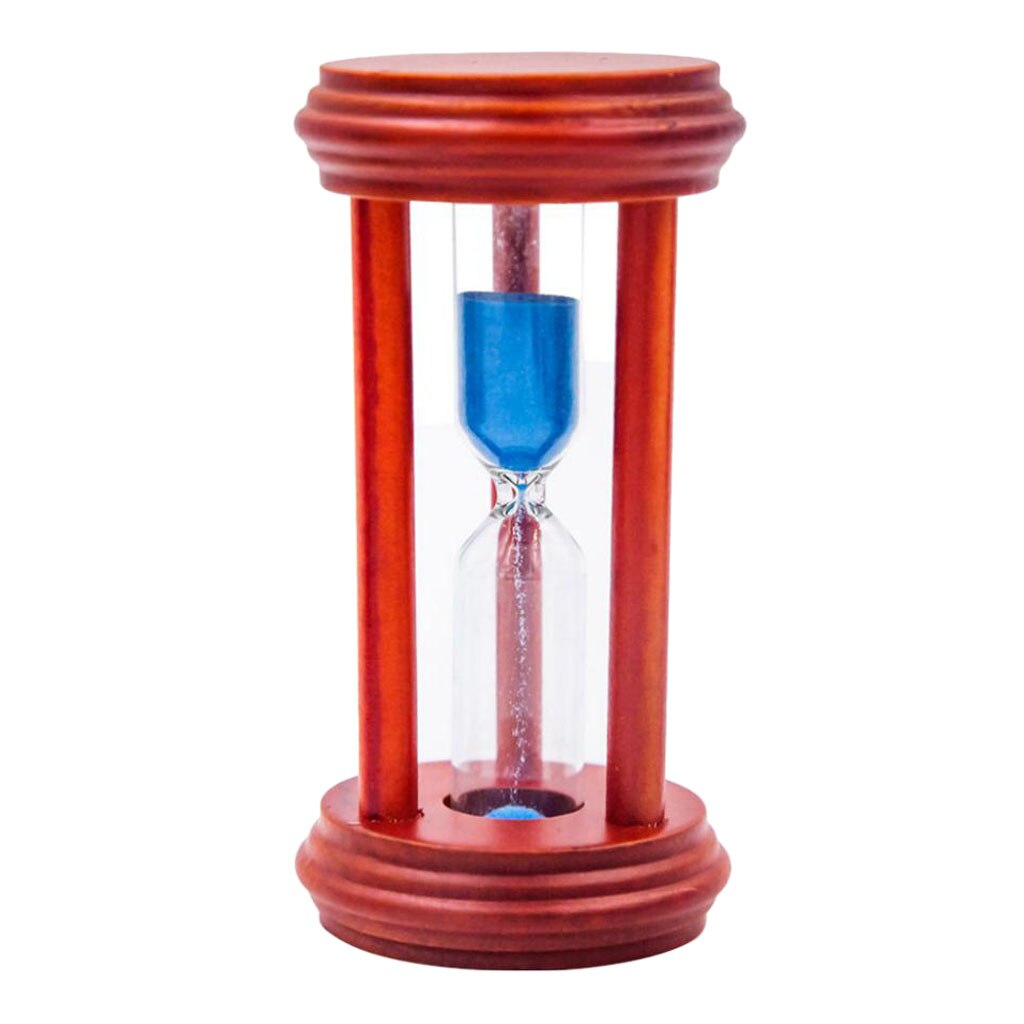 3 Minute Red Wood Sand Hourglass Sandglass Sand Ti... – Grandado