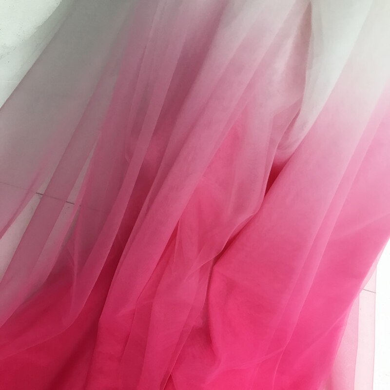 1M/Lot African Fabric Bronzed Fabric Rose Red Grad... – Grandado