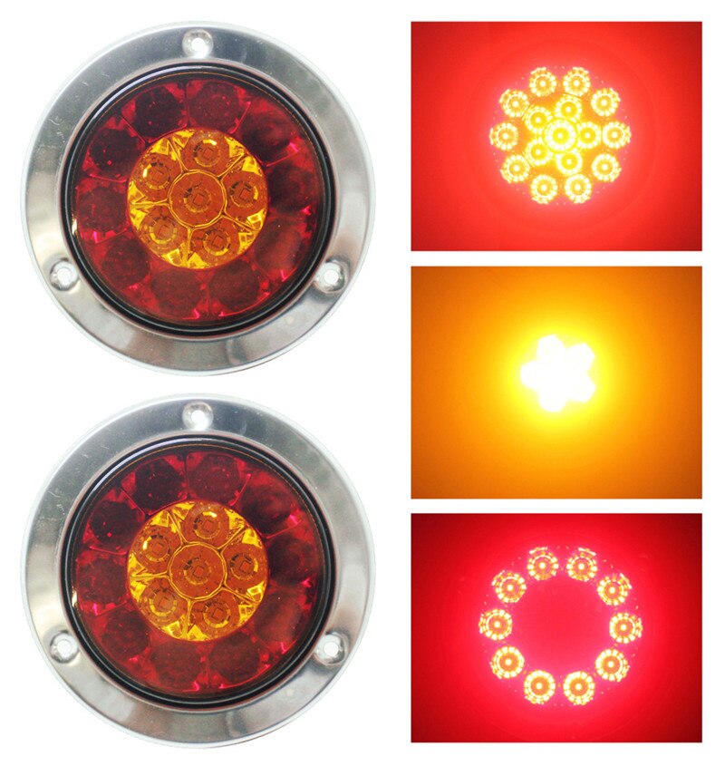 4PCS Trailer LED Lights Truck Light Rear 12v Trail... – Vicedeal