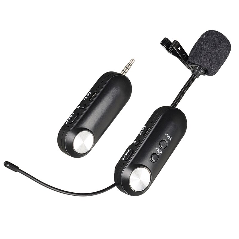 Wireless Microphone Clip-on Collar Tie Microphone ... – Grandado