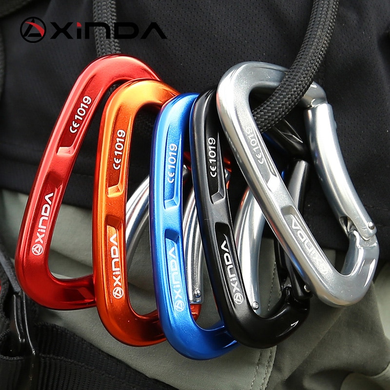 XINDA 25KN Rock Climbing Bent Quickdraw Spring-loa... – Vicedeal