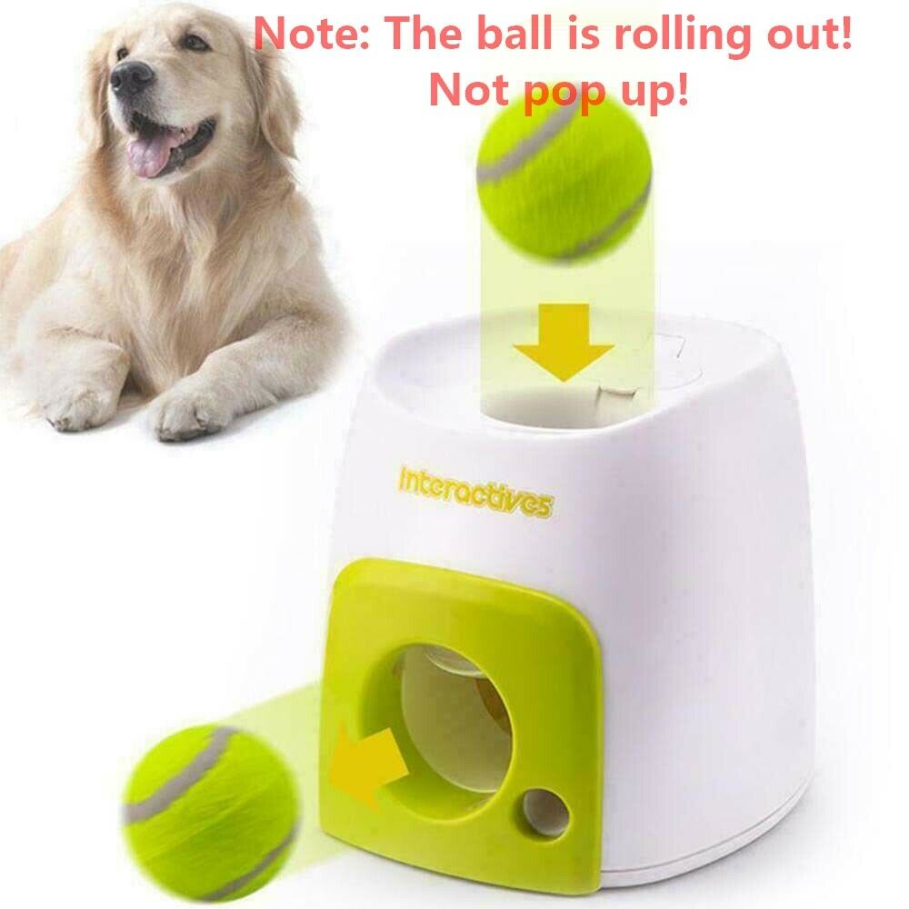 Automatic Ball Launcher Dog Throwing Machine Toy I... – Grandado