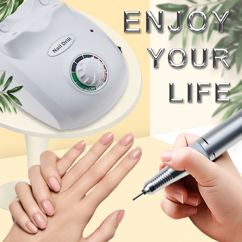 Electric Manicure Machine Nail Drill 20W 35000RPM ... – Grandado