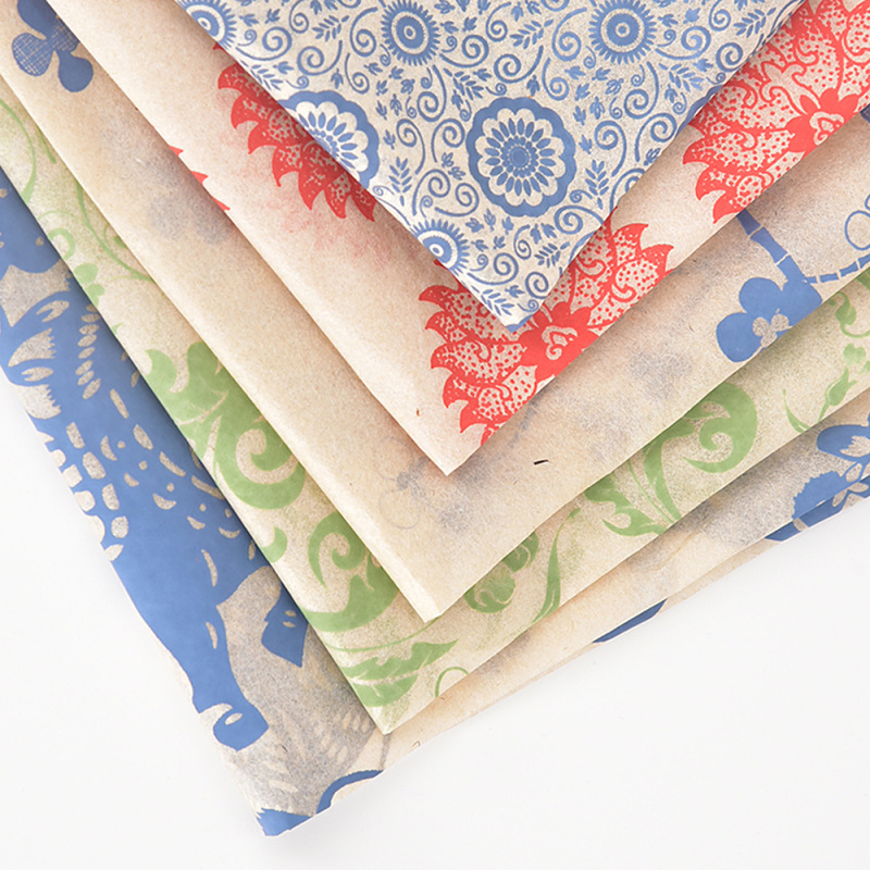 54x37cm 1PC Pottery Underglaze Flower Paper DIY Ha... – Grandado