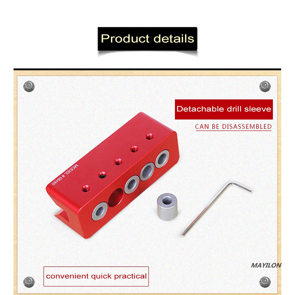 08480 Punch Locator Woodworking Drill Guide Tool W... – Grandado