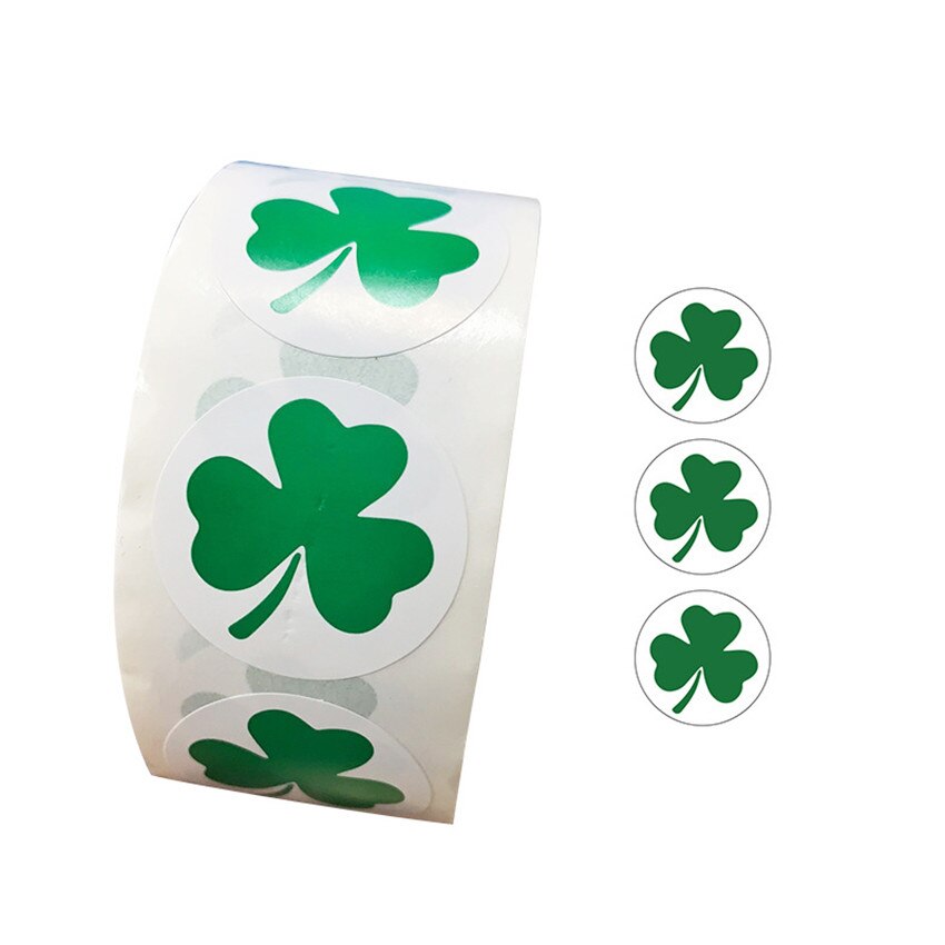 100-500pcs St. Patrick's Day Clover Stickers Shamr... – Grandado