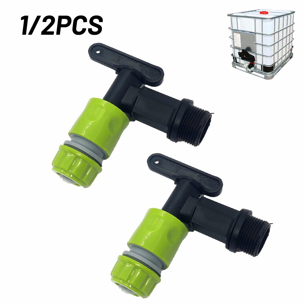 Black Garden IBC Tank Container Barrel Joint Exhau... – Vicedeal