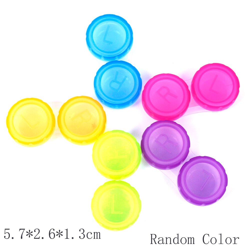 Popular Macaron Color Press Clamshell Contact Lens... – Grandado