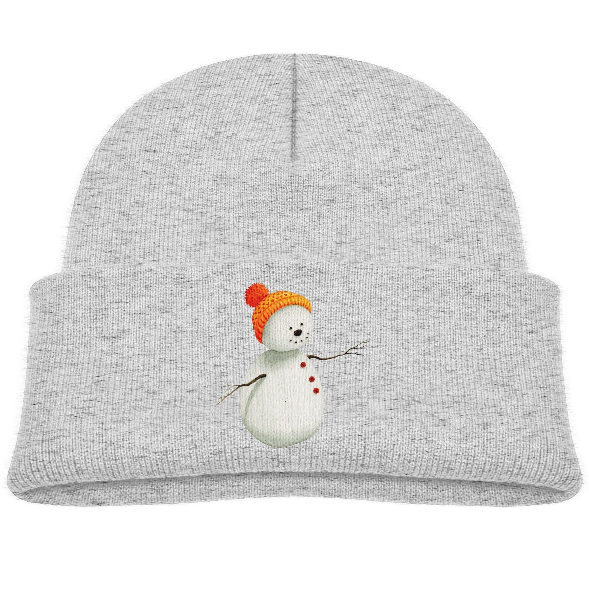 Ready Stock Children's Hat Snowman Pattern Printin... – Grandado