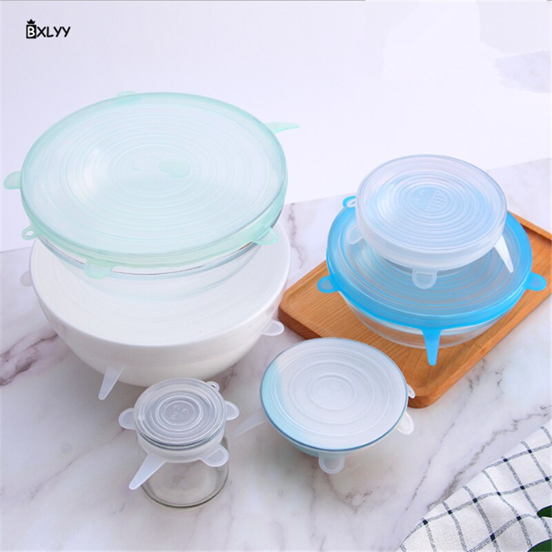 6pc Silicone Fresh-keeping Cover Form for Cooking ... – Grandado